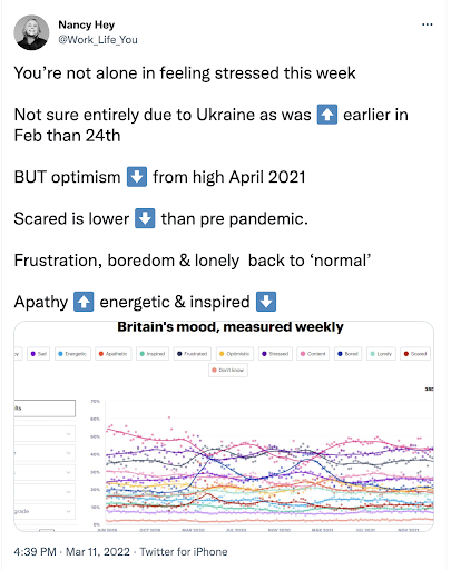 » How do we cope with world events beyond our control?
